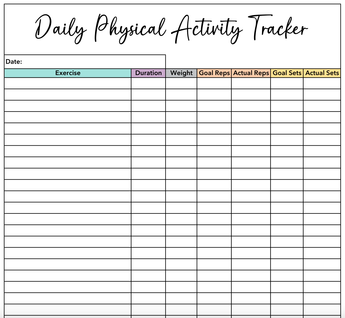 Daily Activity Tracker Download – Boomers Forever Young