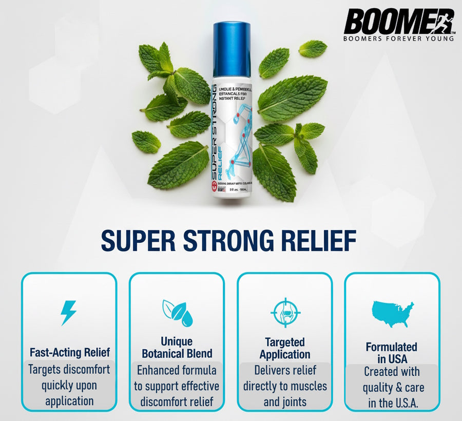 Super Strong Relief – Boomers Forever Young